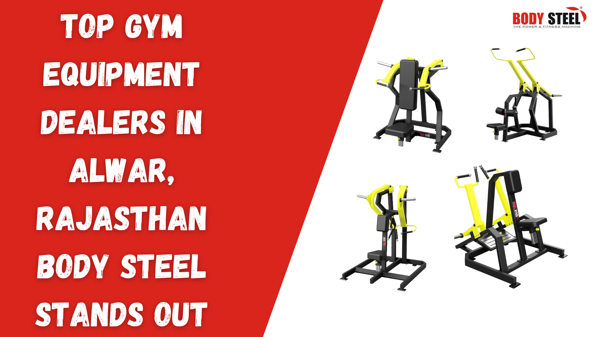 Top Gym Equipment Dealers in Alwar, Rajasthan: Body Steel